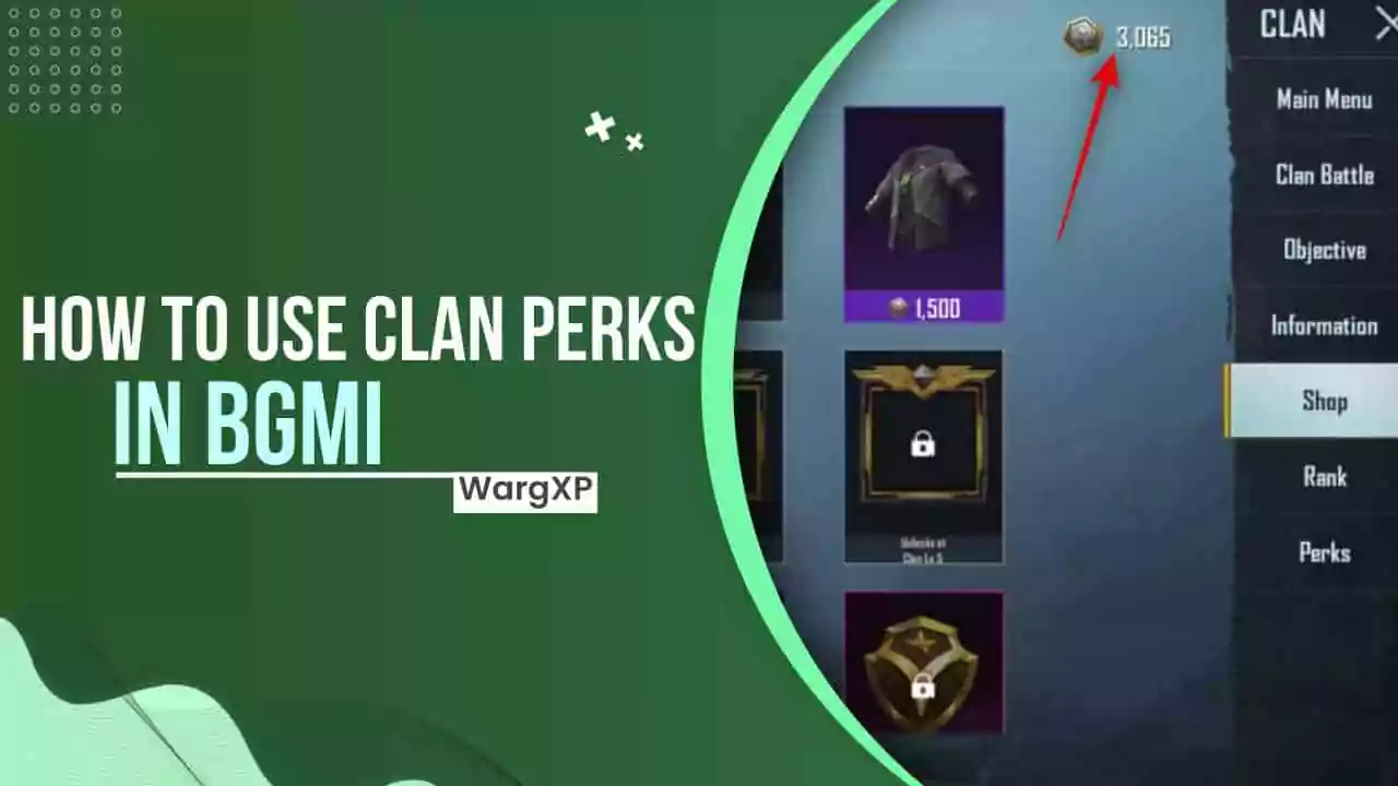 BGMI Clan Perks: How to Use BGMI Clan Perks to Purchase Free Items ...