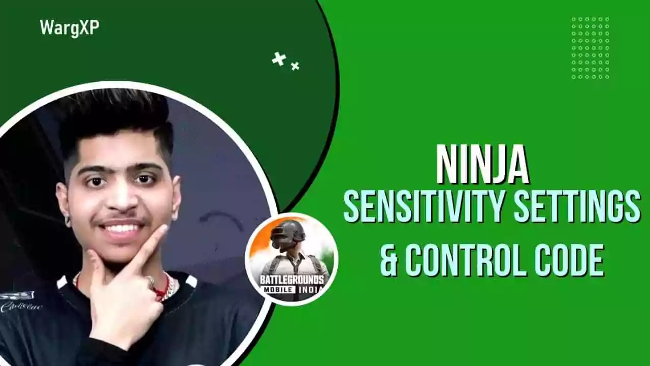 TSMFTX NiNJA BGMI Sensitivity Settings & Controls [Sensitivity Code & Control Code] » WargXP